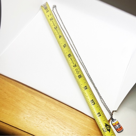 Jewelry | Necklace The Simpsons Duff Beer Cartoon Classic Tv 8s 90s ...